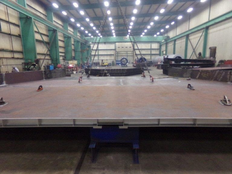 Bottom Casing for Glass Furnace | Swanton Welding